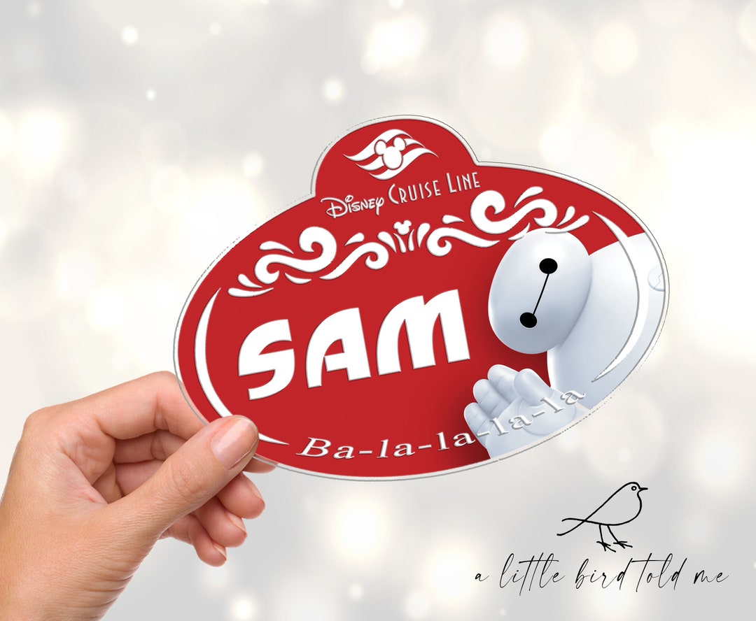 Personalised Bay Max Big Hero 6 Cruise Door Magnet Wish Dream Wonder ...