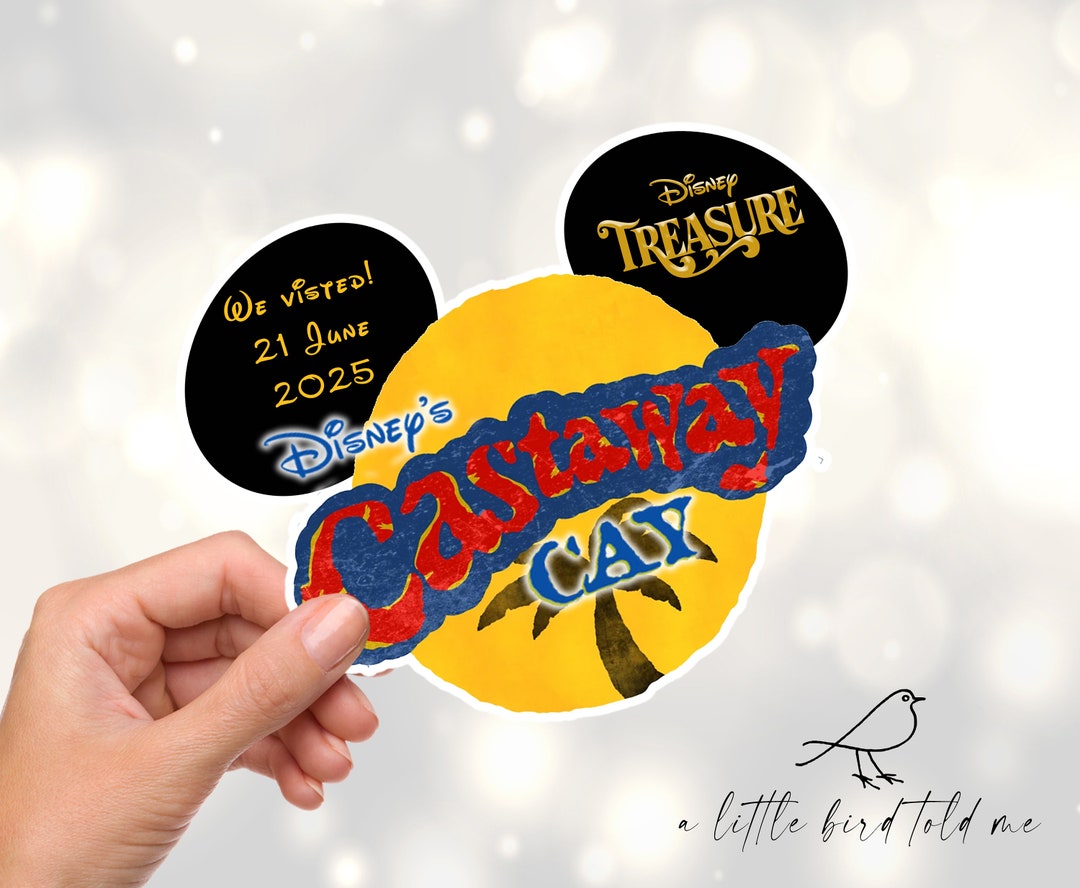 Personalised Castaway Cay Cruise Line Door Magnet Wish Dream Wonder ...