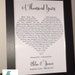 Personalised Song Lyrics Print Heart Shape First Dance / - Etsy UK