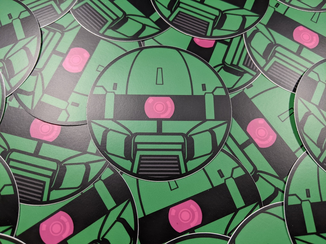 Gundam Sticker Zaku Decal 2 Pack - Etsy