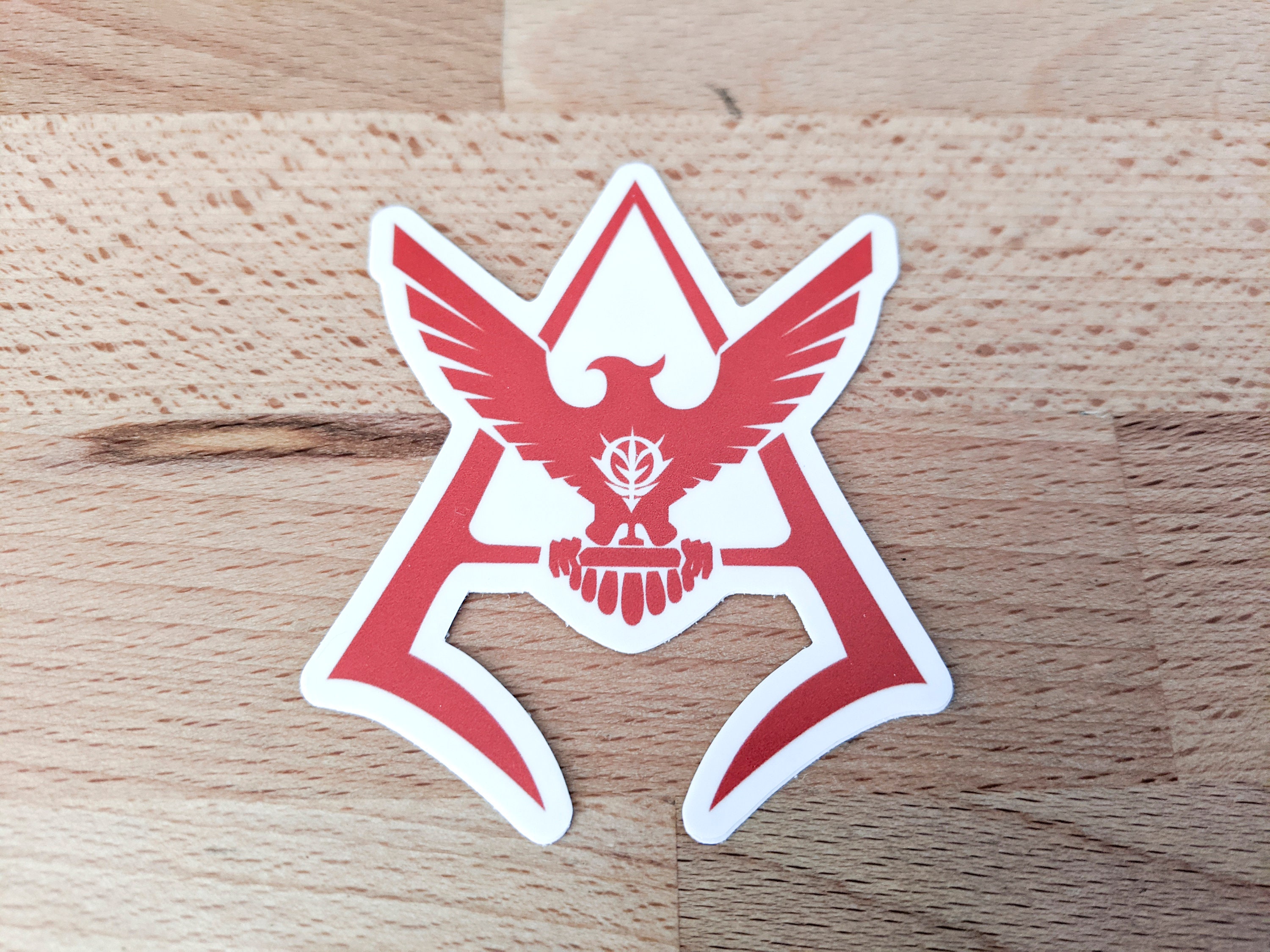 Char Aznable 'The Red Comet' Flying Eagle - Etsy 日本