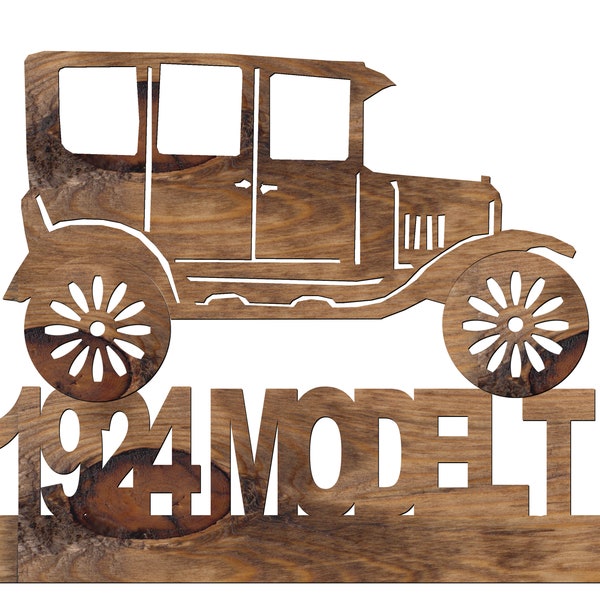 Wood Model T Car - Etsy