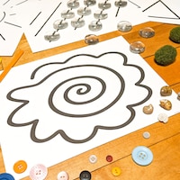 Loose Parts Play Mat, Nature Pattern Provocation Mat, Montessori ...