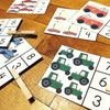 Vehicle Counting Printable Flash Card Game, Clothespin Match Activity ...