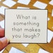 Gratitude Themed Conversation Starters, Favorite Questions, Kids ...