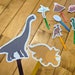 Dinosaur Puppets, Craft Stick Printable Puppets, Kids Pretend Play ...