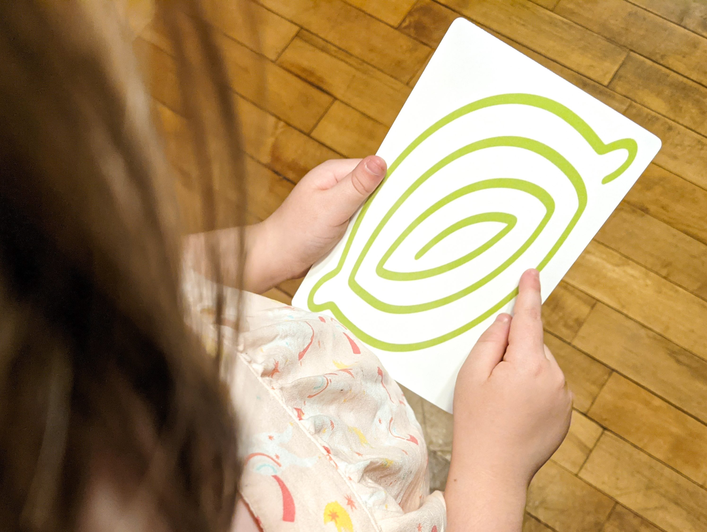 Finger Tracing Calming Cards, Printable Mindfulness Flash Cards, Calm ...