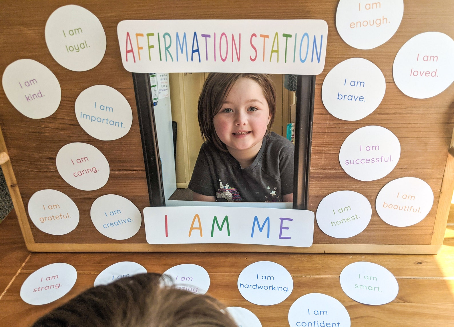 Positive Affirmation Station Affirmation Mirror Printable - Etsy UK