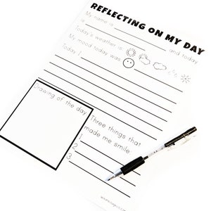 Daily Printable Reflections Activity, Homeschool Teacher Resources ...