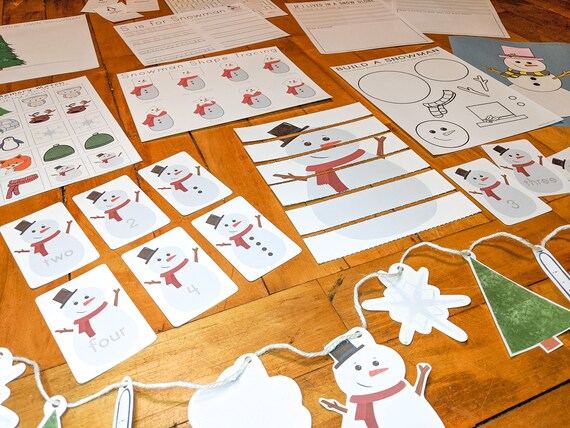 Actividades De Invierno Imprimibles Lista De Cubos De Invierno