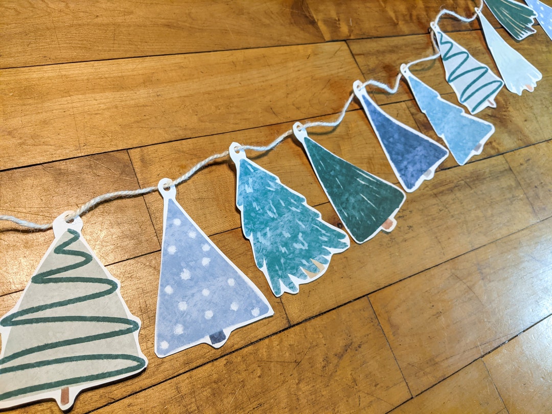 Evergreen Winter Banner, Printable Classroom Decor, Homeschool Download ...