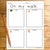 About My Day Printable Activity, Homeschool Teacher Resources, Journal ...