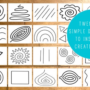 Loose Parts Printable Mats, Pre Writing Activity, Kids Play Dough ...