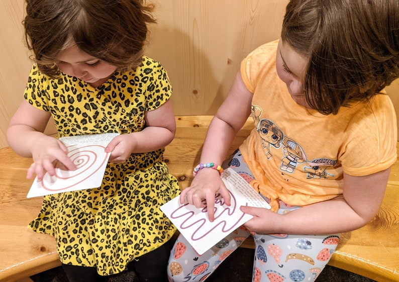 Guided Meditation Cards, Printable Mindfulness Flash Cards, Calm Down ...