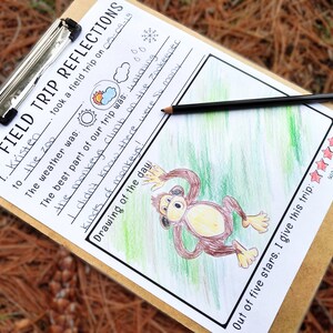 Field Trip Printable Reflections Activity, Homeschool Teacher Resources ...