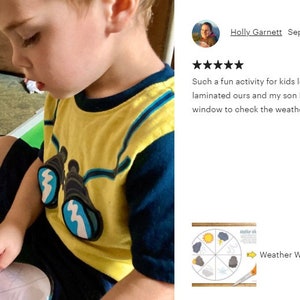 Weather Wheel Spinner, Printable Daily Weather Activity, Kids Weather ...