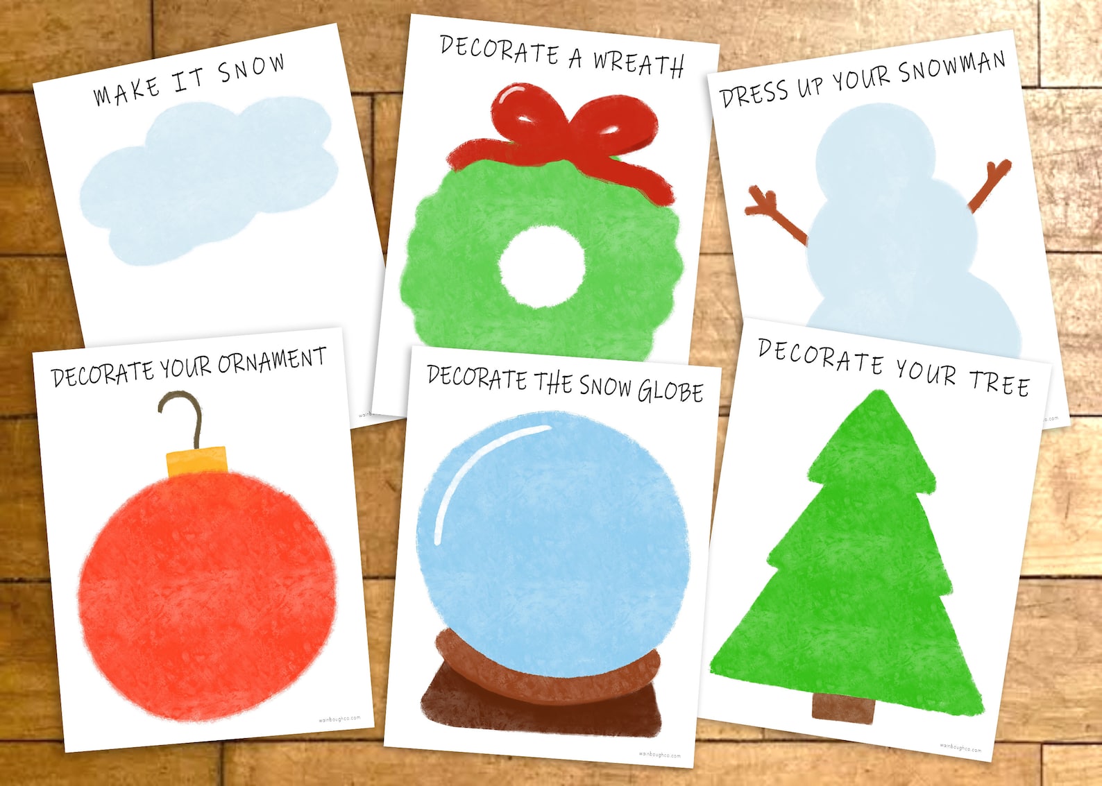 Winter Play Dough Mat Activity Bundle, Printable Modeling Dough Pages ...