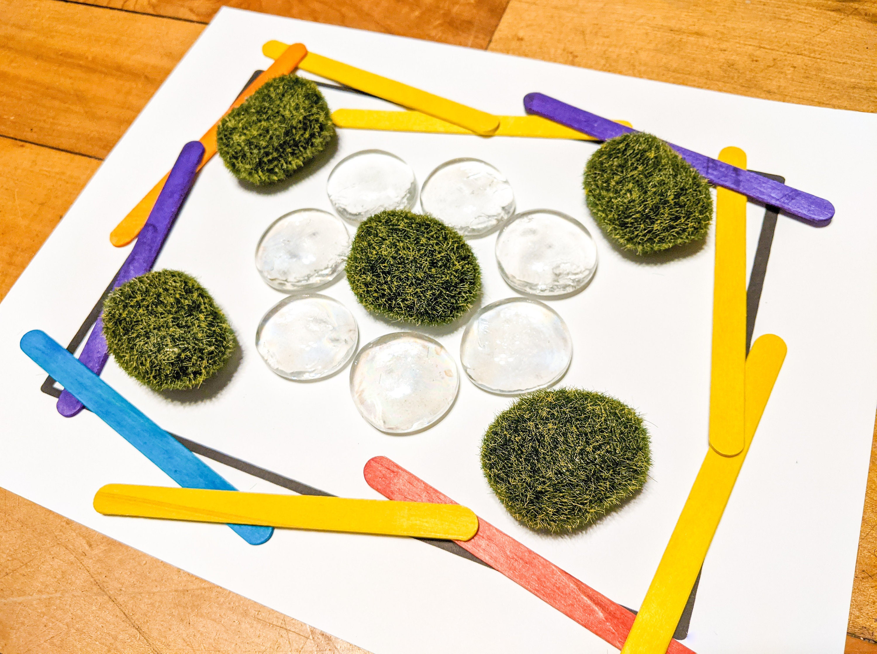 Loose Parts Printable Mats, Pre Writing Activity, Kids Play Dough ...