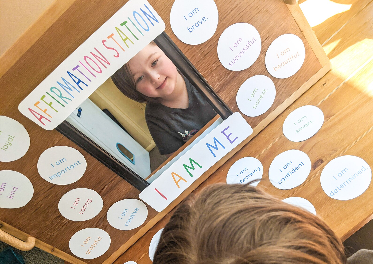 Positive Affirmation Station Affirmation Mirror Printable - Etsy UK