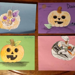 Jack O'lantern Printable Craft, Indoor Preschool Activity, Kids ...