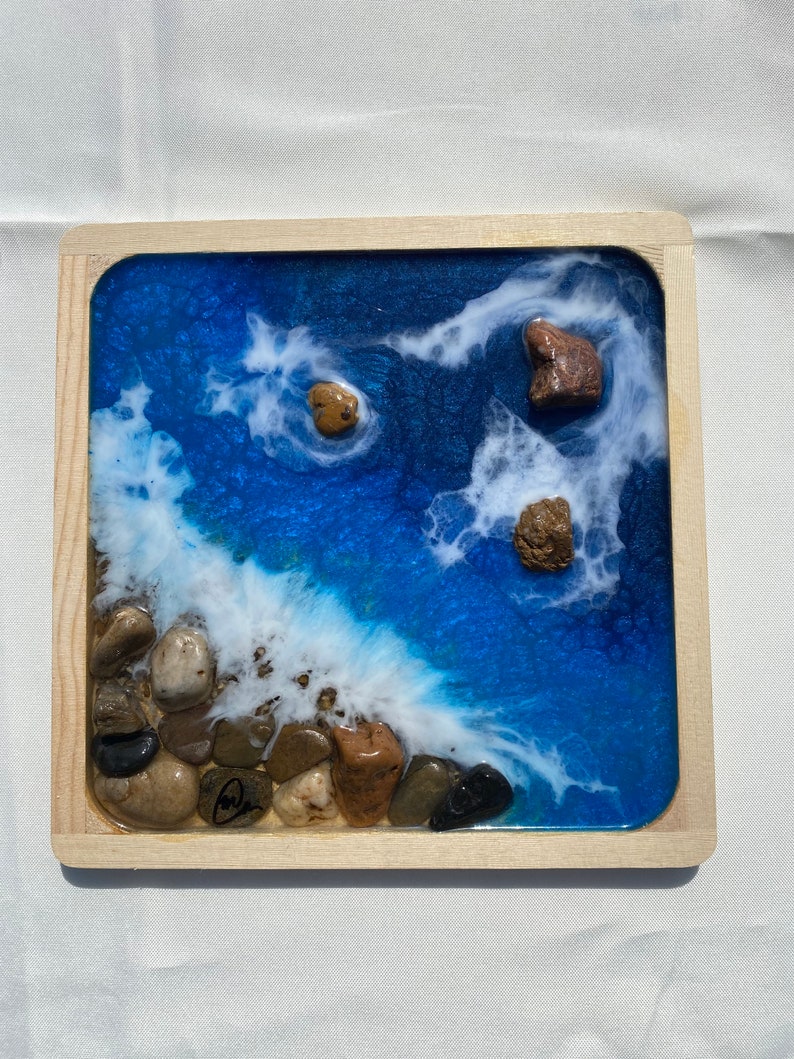 Resin Water Art Piece - Etsy
