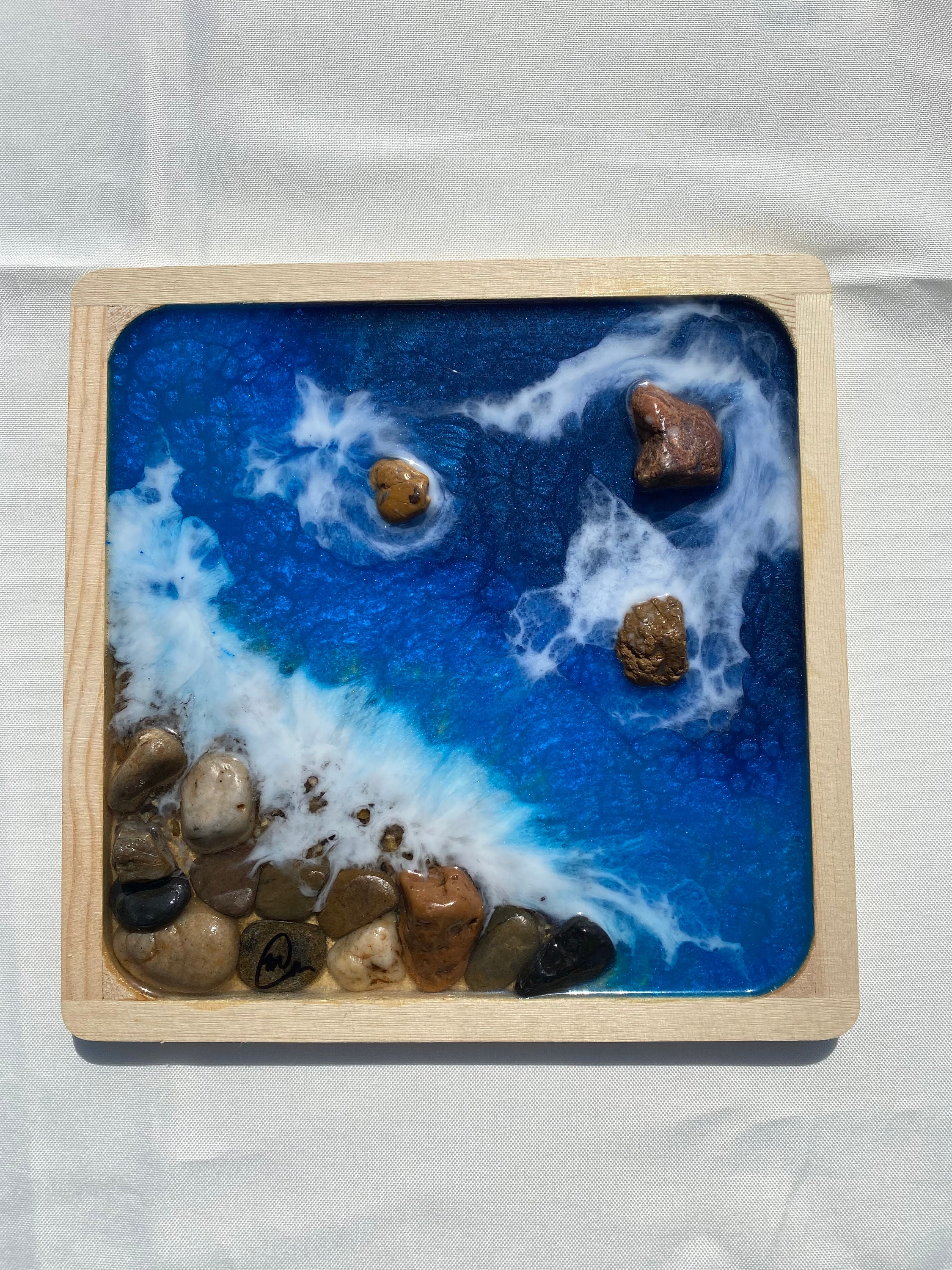 Resin Water Art Piece - Etsy