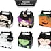 Halloween Pack - 3D Boxes Projects for Papercraft and Scrapbooking ...