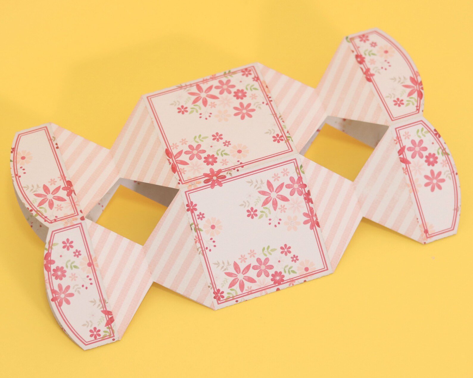 Candy Box Pack 3D Project for Papercraft Big Candy Box Large Cutting ...