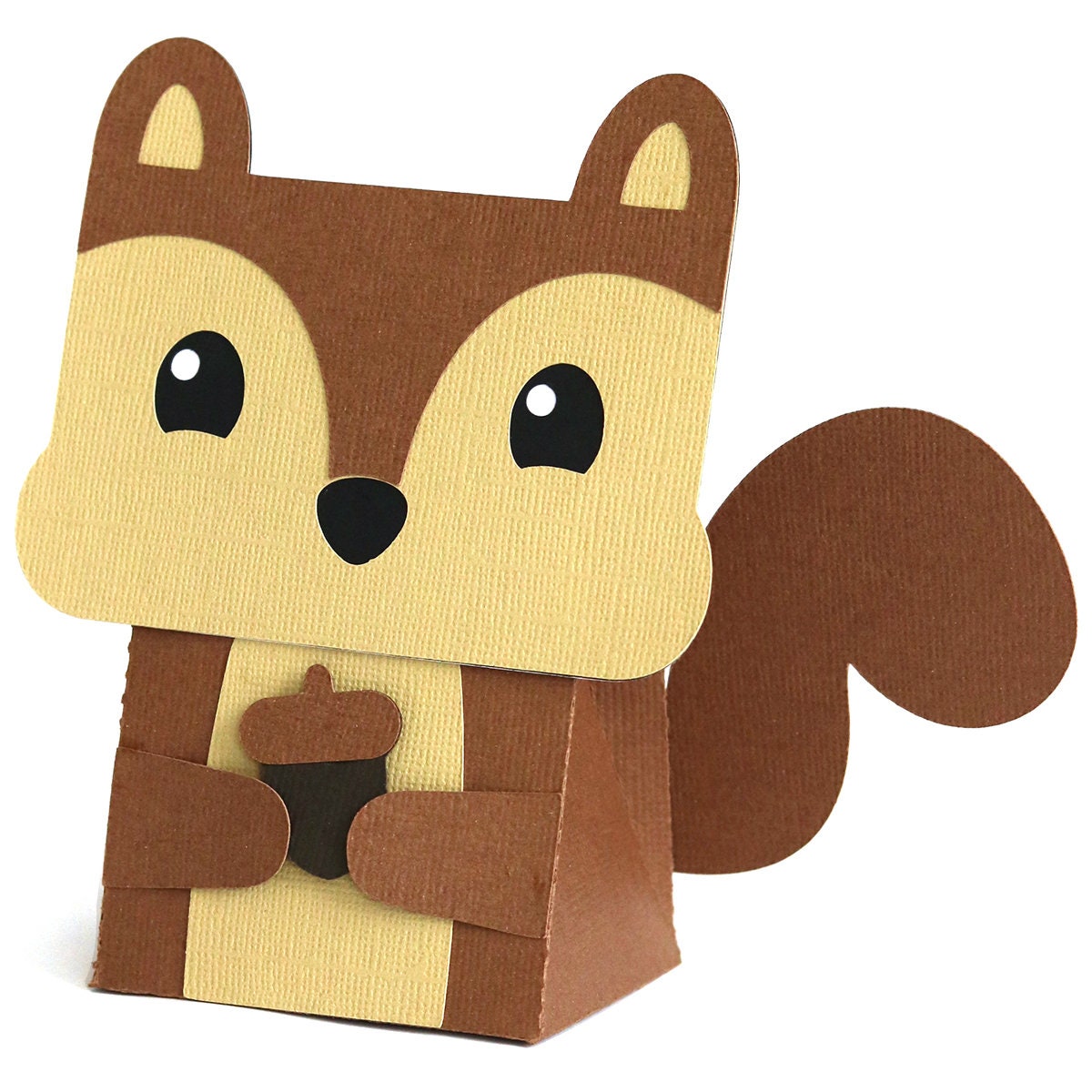 Woodland Animals Pack - 3D Animal Candy Box Projects Cutting Svg Files ...