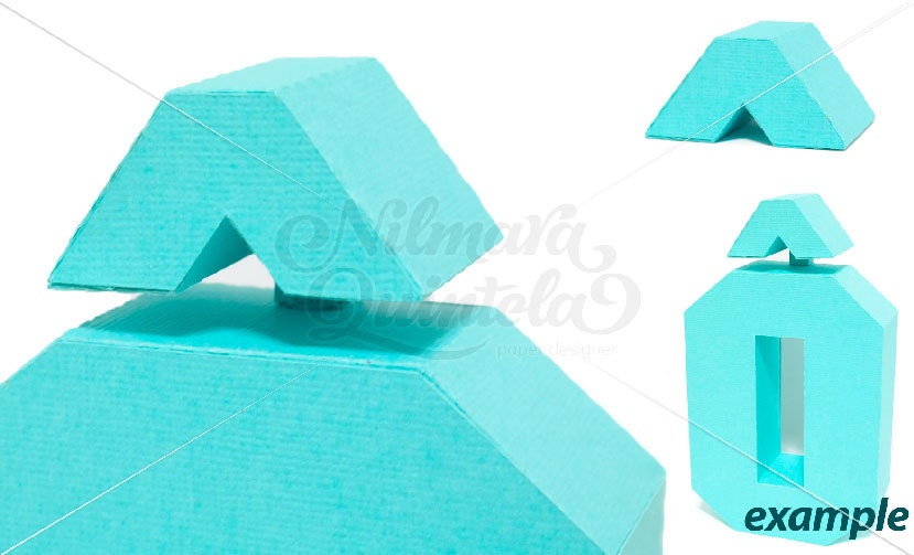 3D Square Letters Accents Marks and Numbers Pack Alphabet - Etsy