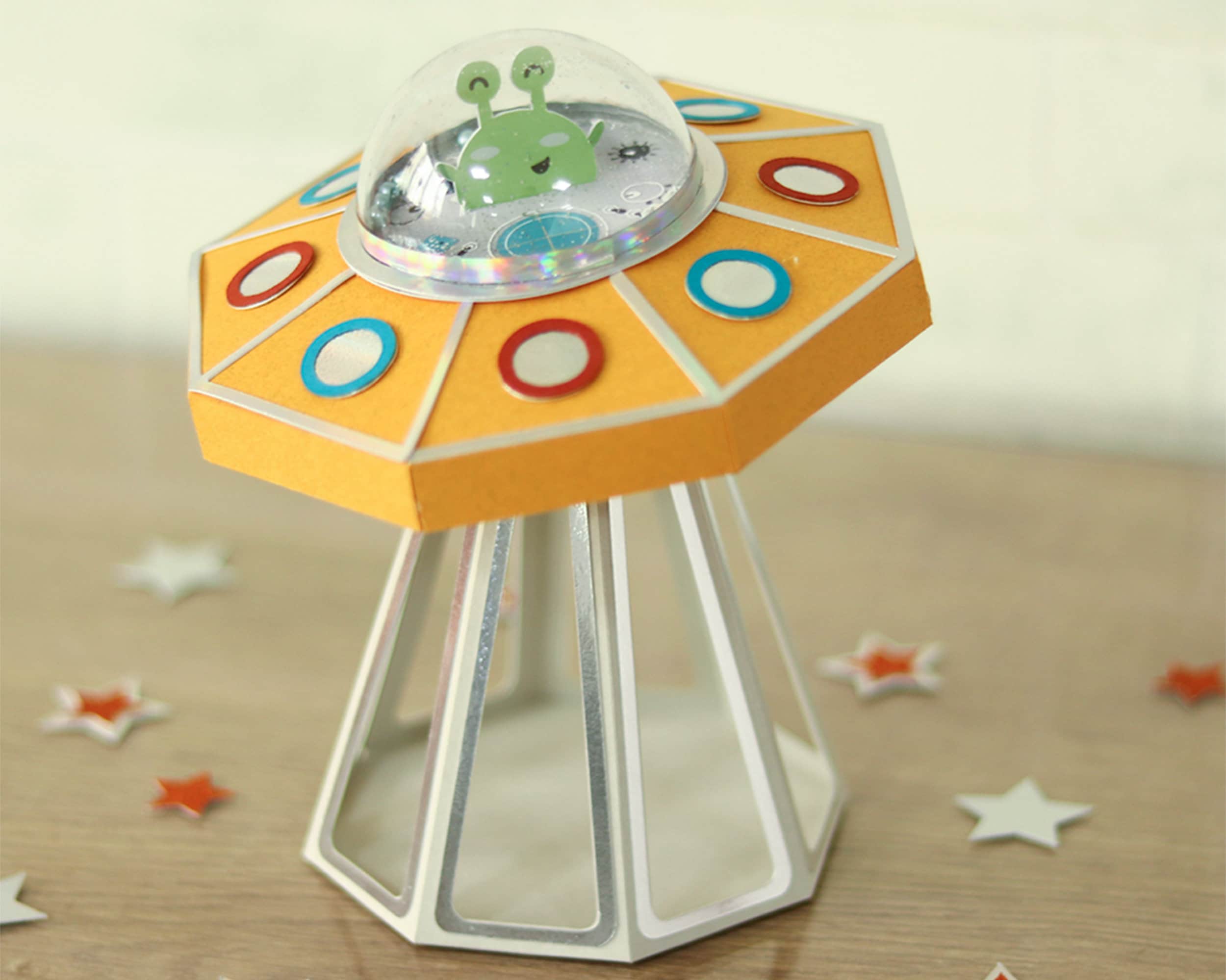 Spacial Kit - Earth Milkyway Favor Box Party Theme Spacial Astronaut ...