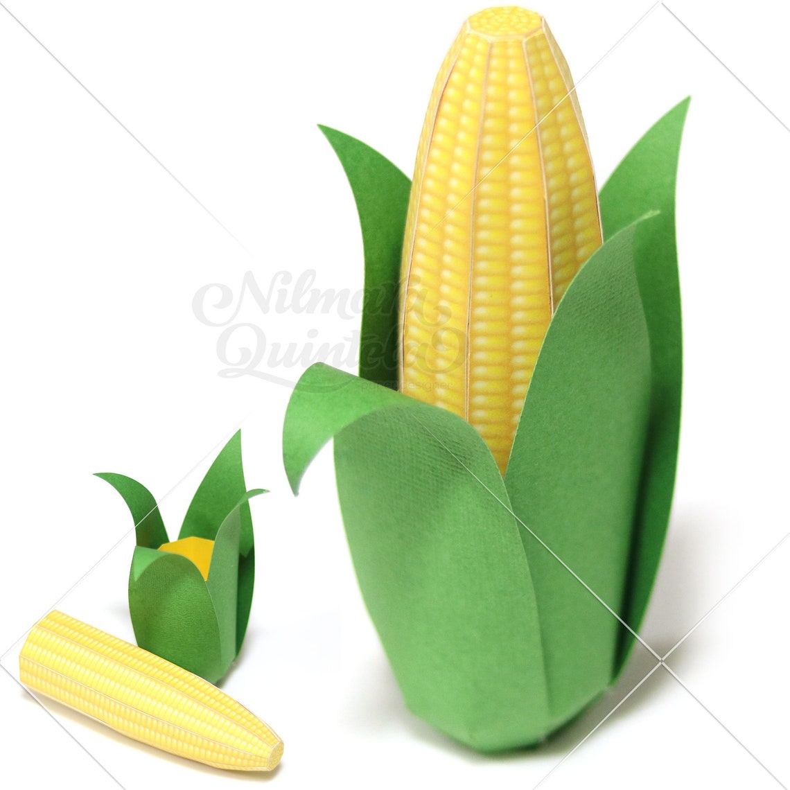 3D Corn Cob Digital Project for Craft - Hillbilly Party, Country ...