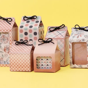 Milk Box Pack - 3D Project for Papercraft, Milk Box - Cutting Files for ...