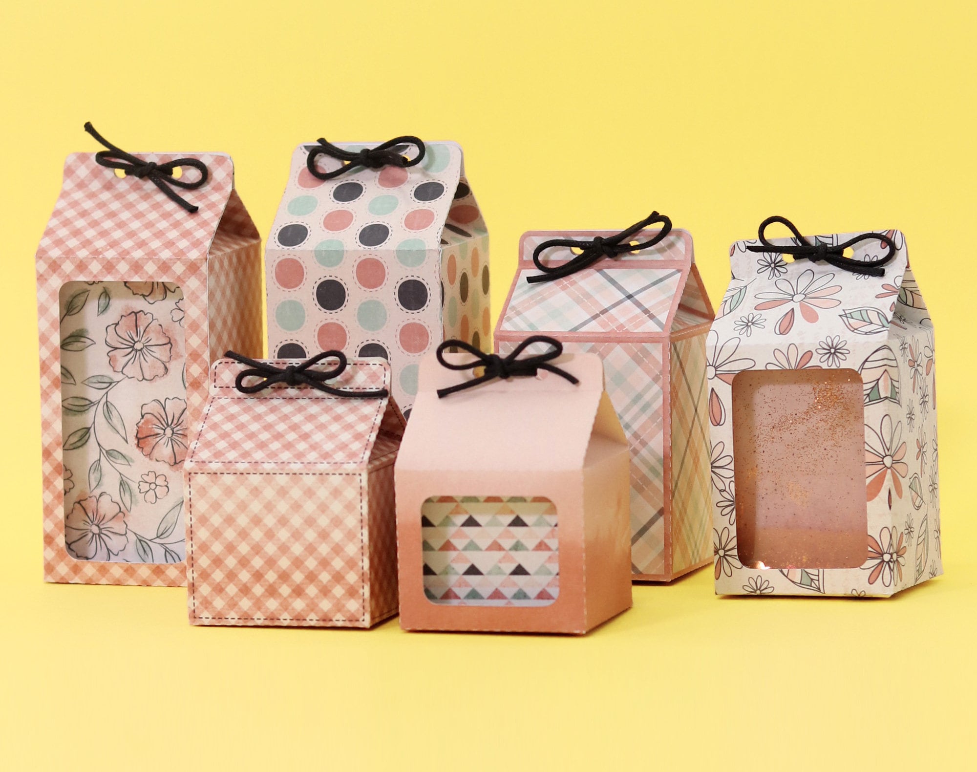 Milk Box Pack 3D Project for Papercraft Milk Box Cutting - Etsy