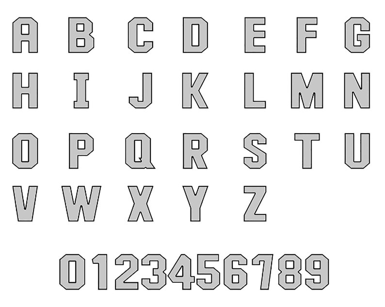 Layers for 3D Letters SVG *ONLY LAYERS* - Alphabet Characters Words ...