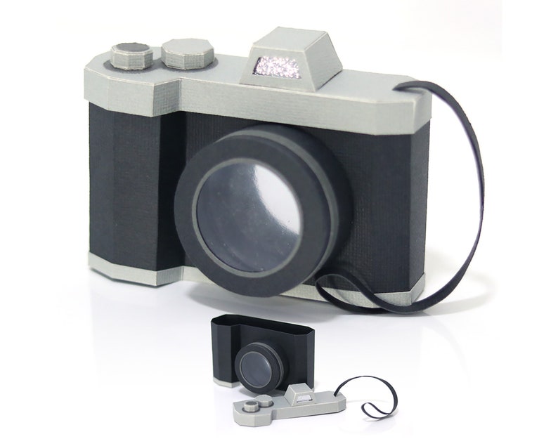 3D Camera Box - Paper Craft Camera for Candy - Photograph Photographer ...