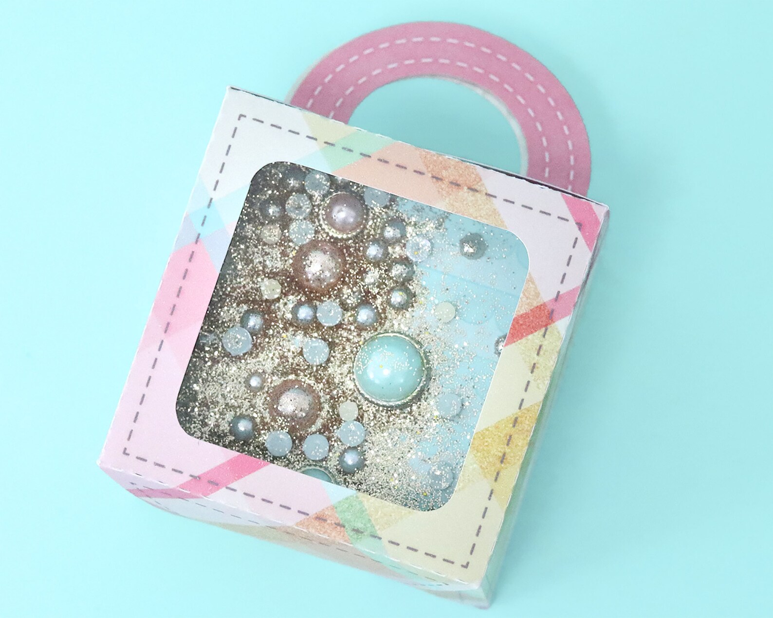 Handle Box Pack 3D Project Papercraft Milk Box Cutting Files - Etsy