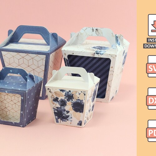 Milk Box Pack 3D Project for Papercraft Milk Box Cutting - Etsy