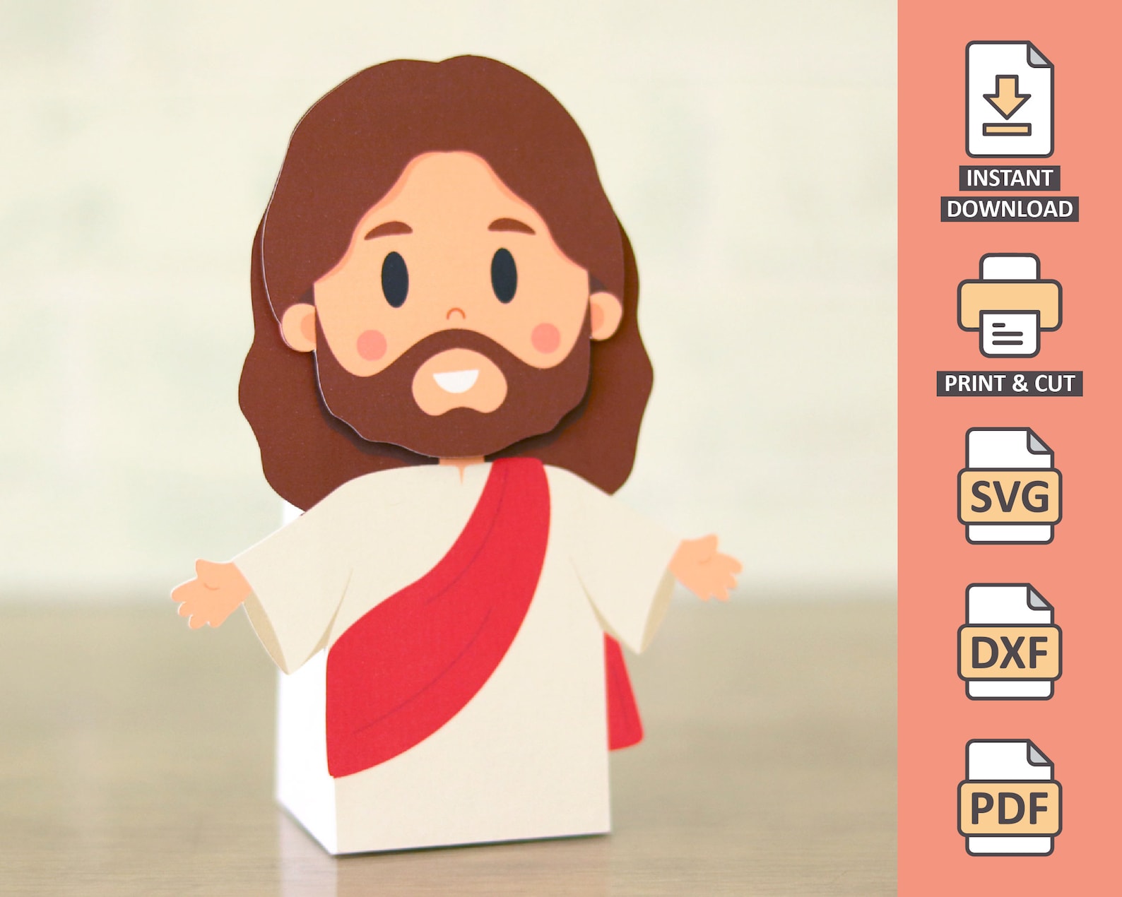 Jesus Box Project Paper Crafting Candy Easter Chuch Chocolate - Etsy