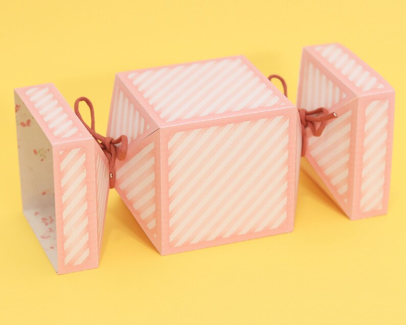 Candy Box Pack 3D Project for Papercraft Big Candy Box Large - Etsy