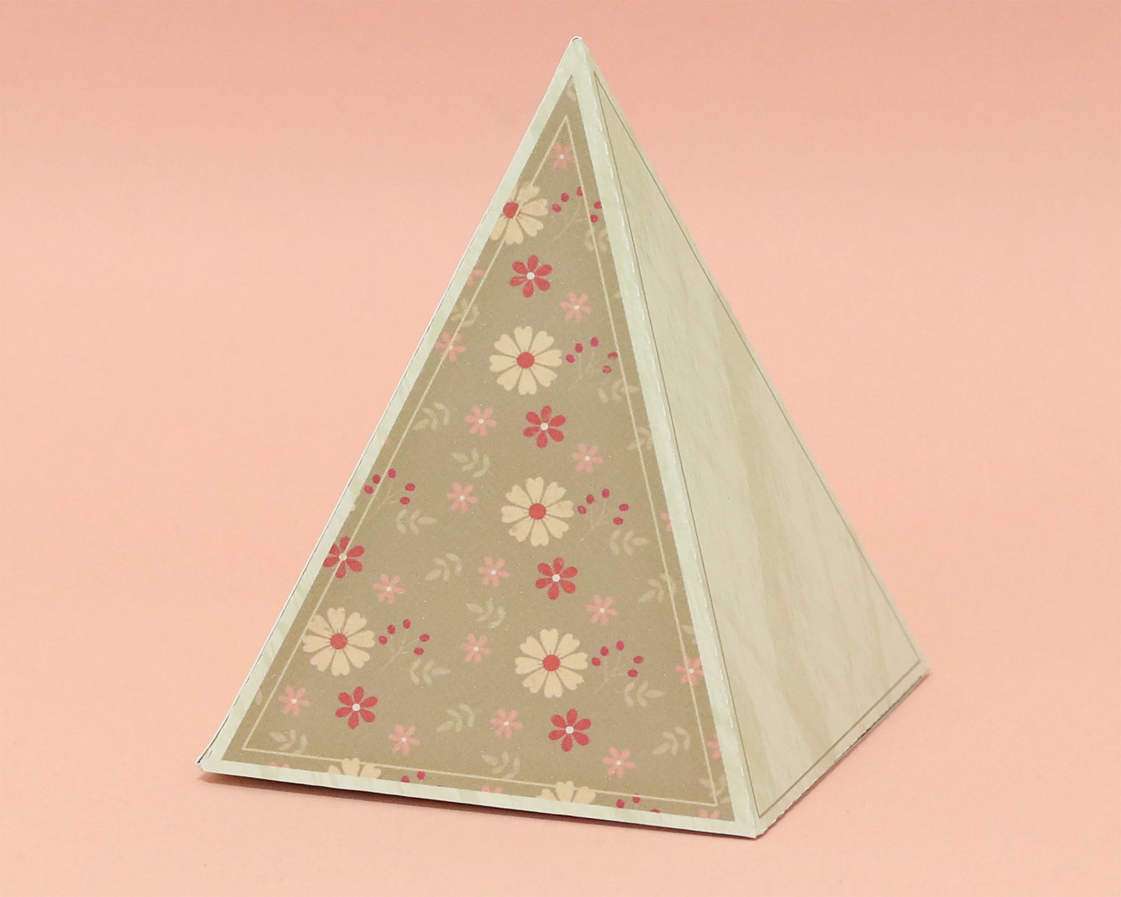 Pyramid Box Pack - 3D Project for Papercraft Large Templates Cutting ...