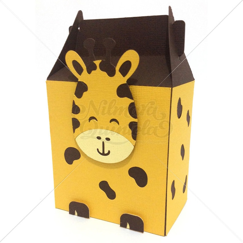Animals Pack - 3D Animal Candy Box Projects Cutting Files for ...