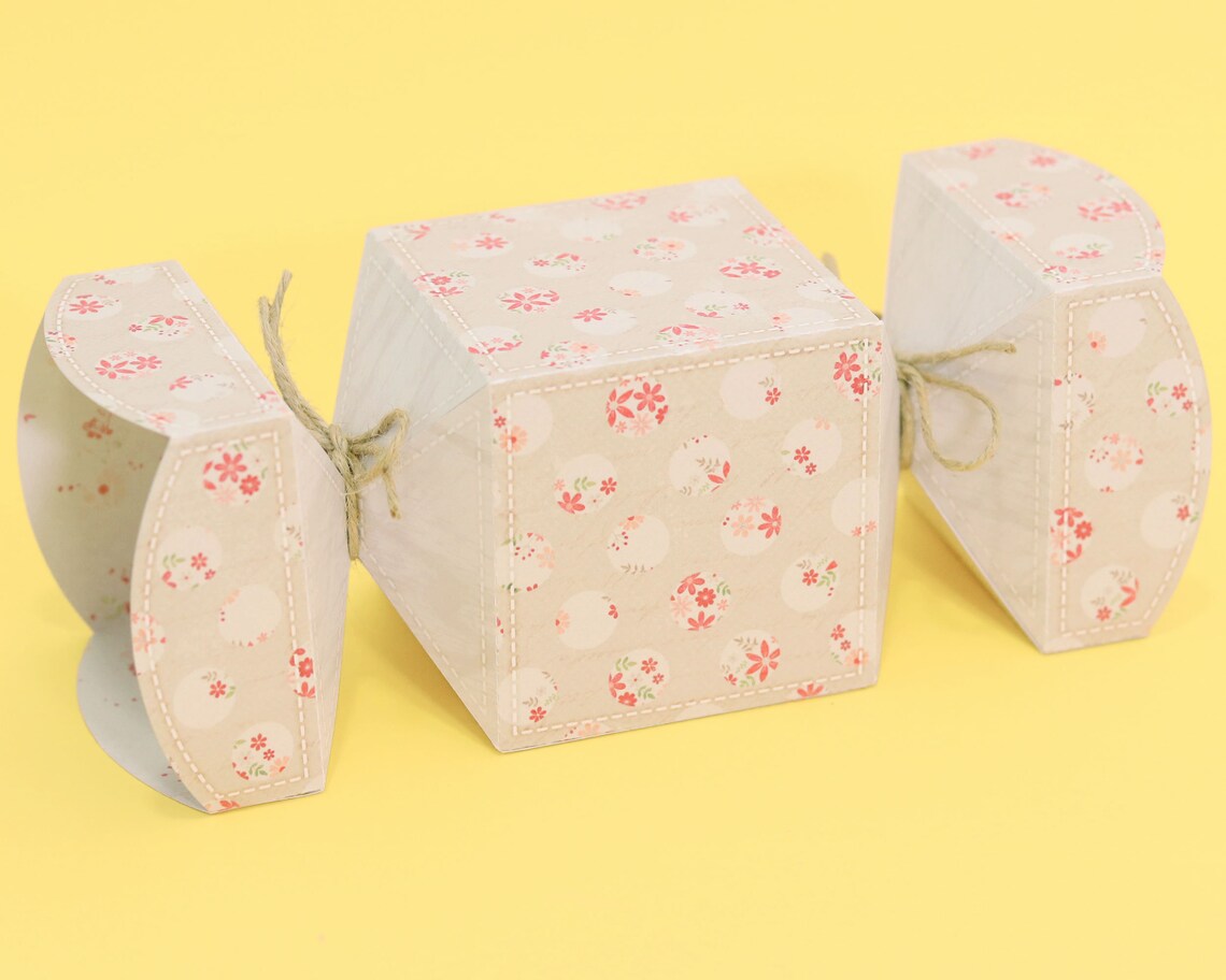 Candy Box Pack - 3D Project for Papercraft Big Candy Box Large Cutting ...