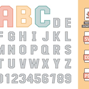 Layers for 3D Letters SVG *ONLY LAYERS* - Alphabet Characters Words ...