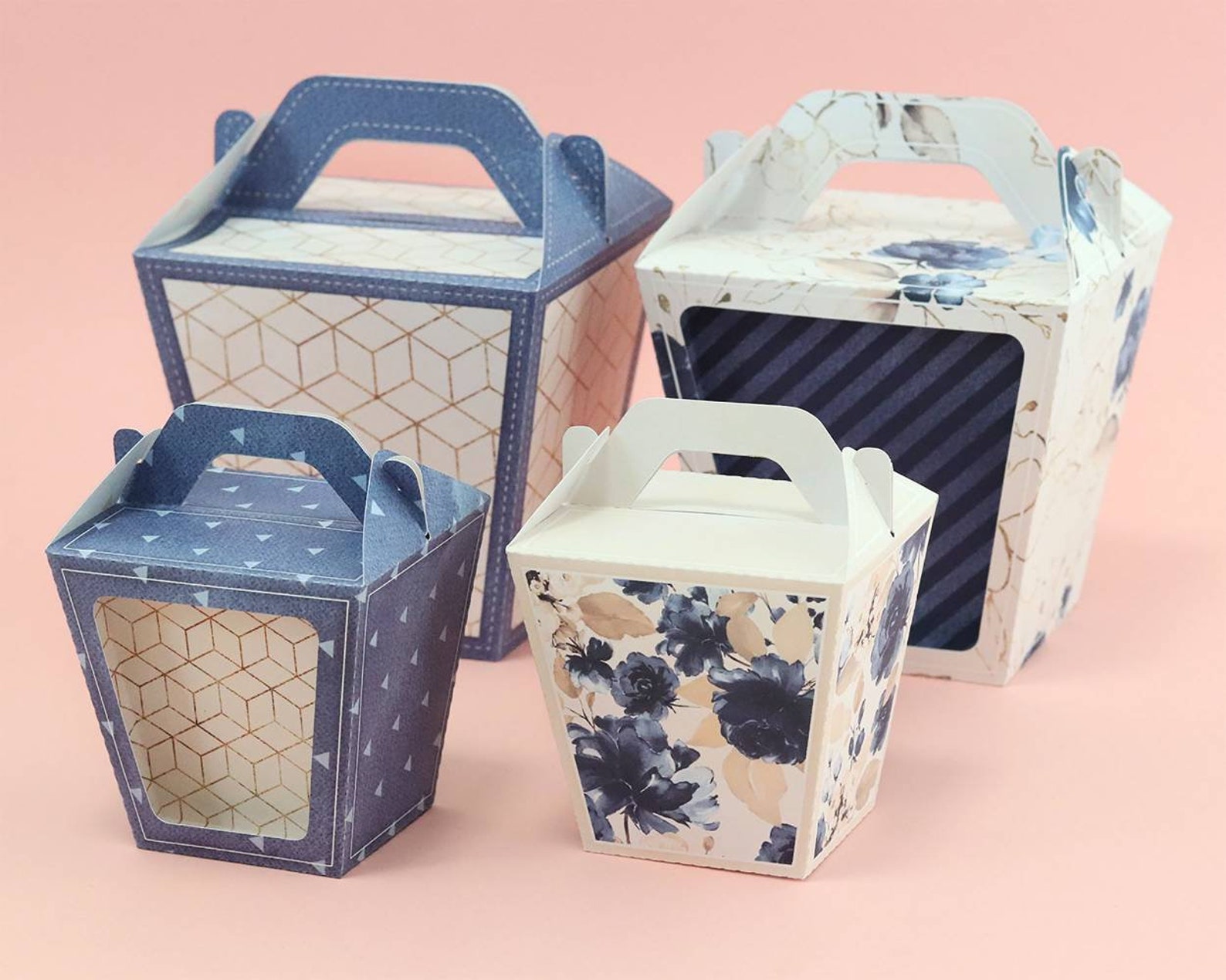 Handle Sushi Box Pack 3D Project for Papercraft Large | Etsy