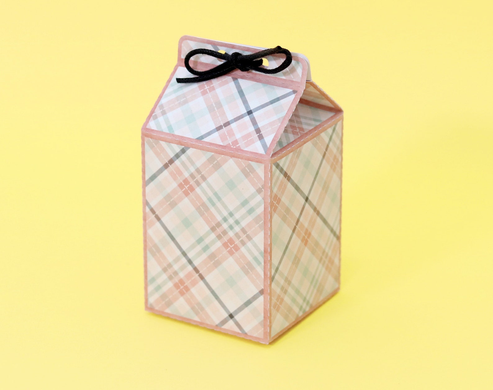 Milk Box Pack 3D Project for Papercraft Milk Box Cutting - Etsy