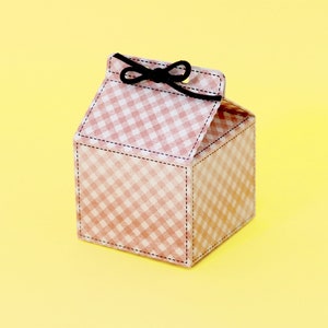 Milk Box Pack - 3D Project for Papercraft, Milk Box - Cutting Files for ...