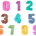 3D Square Numbers Block Pack - Numbers Cutting File for Papercraft Svg ...