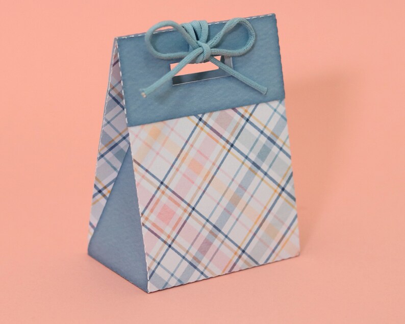 Bag Box Pack 3D Project for Papercraft Candy Box Cutting | Etsy