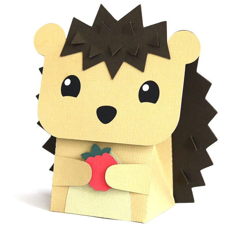 Woodland Animals Pack - 3D Animal Candy Box Projects Cutting Svg Files ...